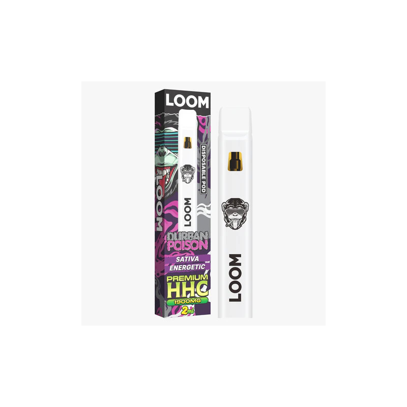 LOOM Durban Posion Premium HHC 2ml vape disposible